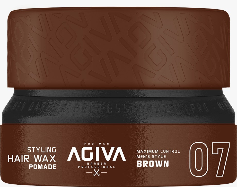 Ceara de par Agiva Styling Hair Wax Pomade - Brown 155 Ml