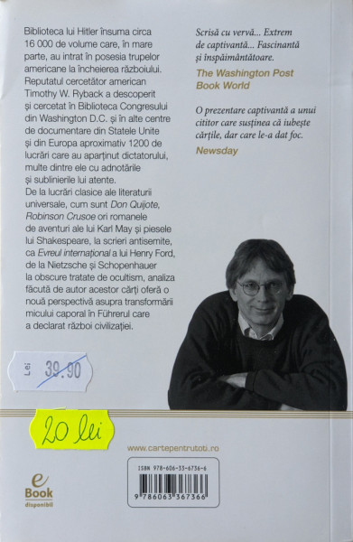 Biblioteca lui Hitler | Timothy W. Ryback