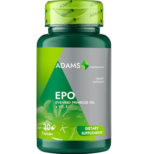 EPO Luminita Noptii cu Vitamina E, 30 comprimate sublinguale, Adams