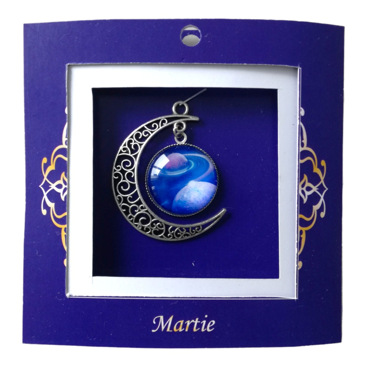 Mărțișor Pandantiv Semilună - Set 10 Buc | Cadouri Elegante și Simbolice