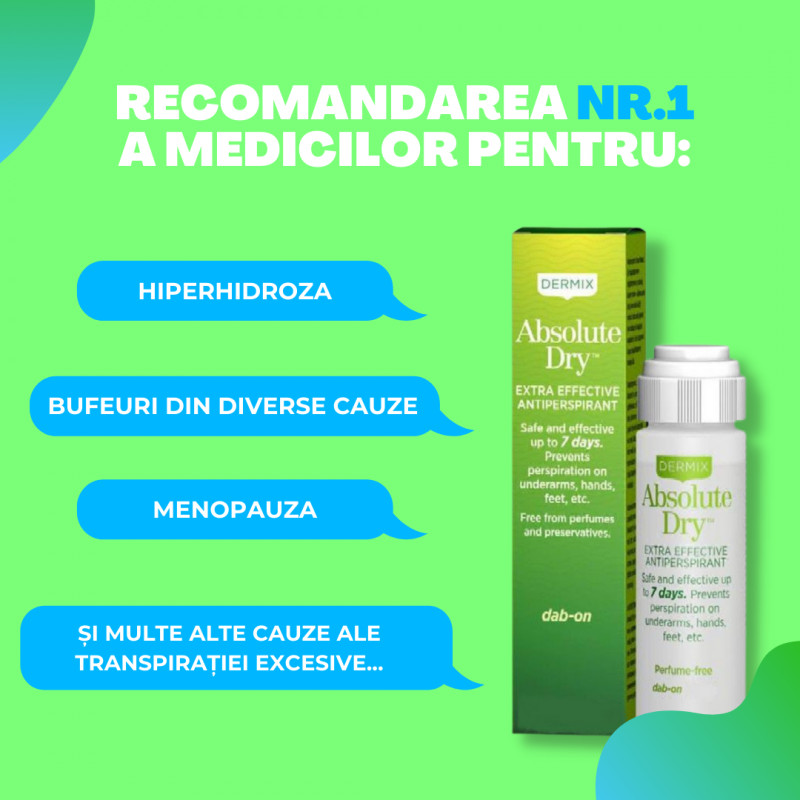 Antiperspirantul Aboslute Dry – solutia unisex împotriva transpiratiei ...