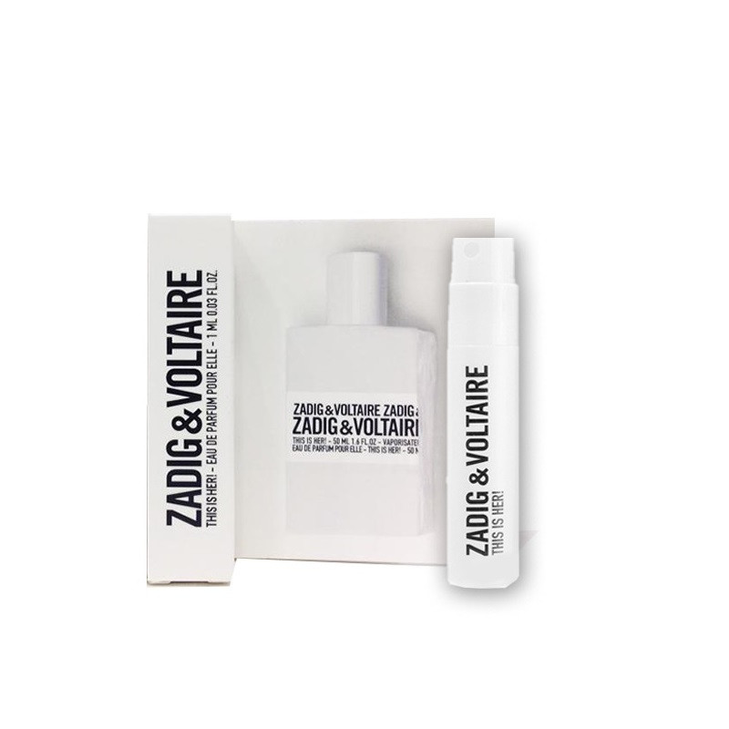Esantion Zadig & Voltaire This Is Her!, Femei, Apa de Parfum, 1 ml