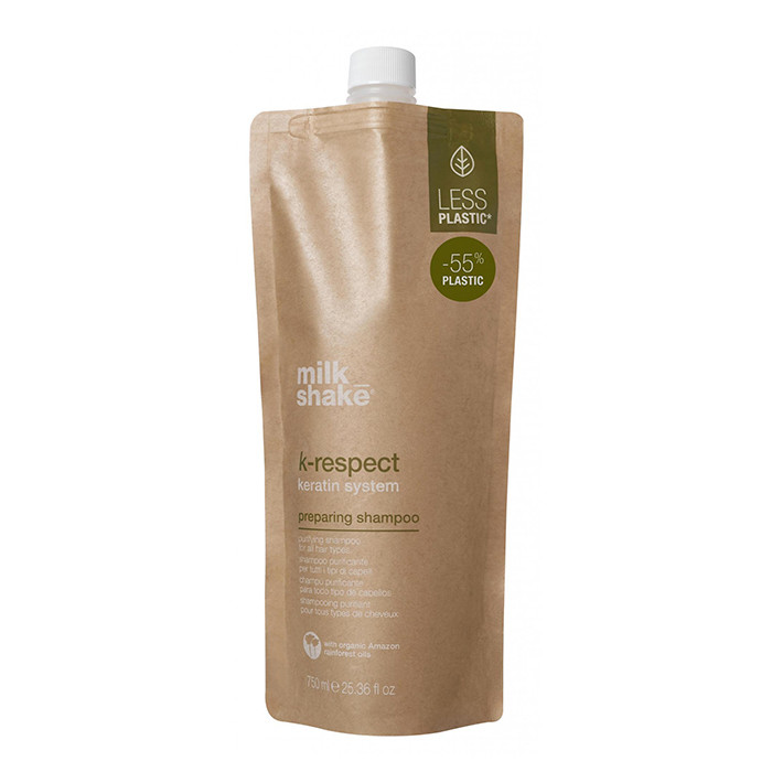 Sampon purificator Milk Shake K-Respect Keratin System Preparing 750 ml