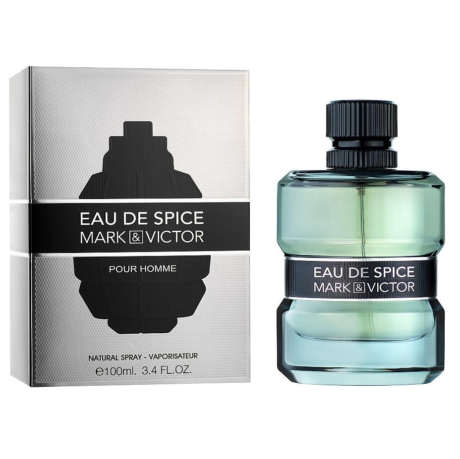 Fragrance World Eau de Spice Mark & Victor, Apa de Parfum, Barbati, 100 ml