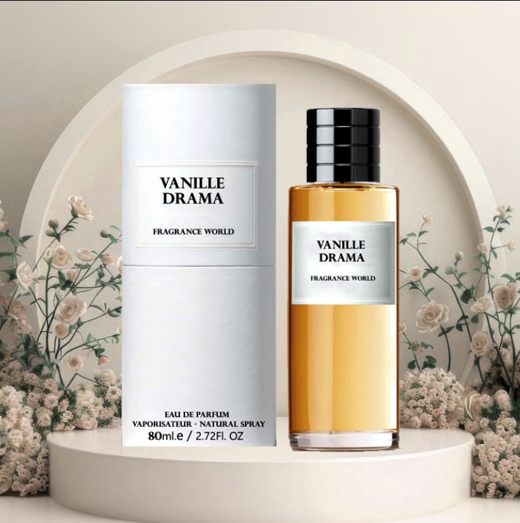 Fragrance World Vanille Drama, Apa de Parfum, Femei