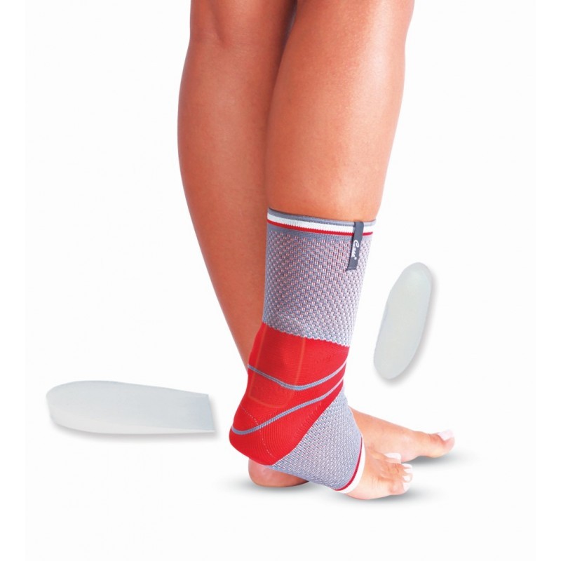 Glezniera elastica Tendonul lui Ahile ,gri,insertie silicon Kb307