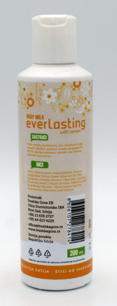 FRESHKA GORA MLEKO ZA TELO SMILJE SA LIMUNOM
