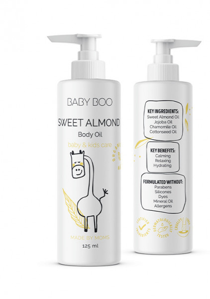 SLATKI BADEM ULJE ZA TELO-Baby boo