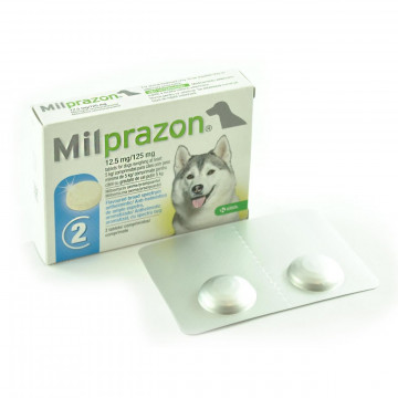 Milprazon Dog, 12,5 mg/125 mg 2 tablete