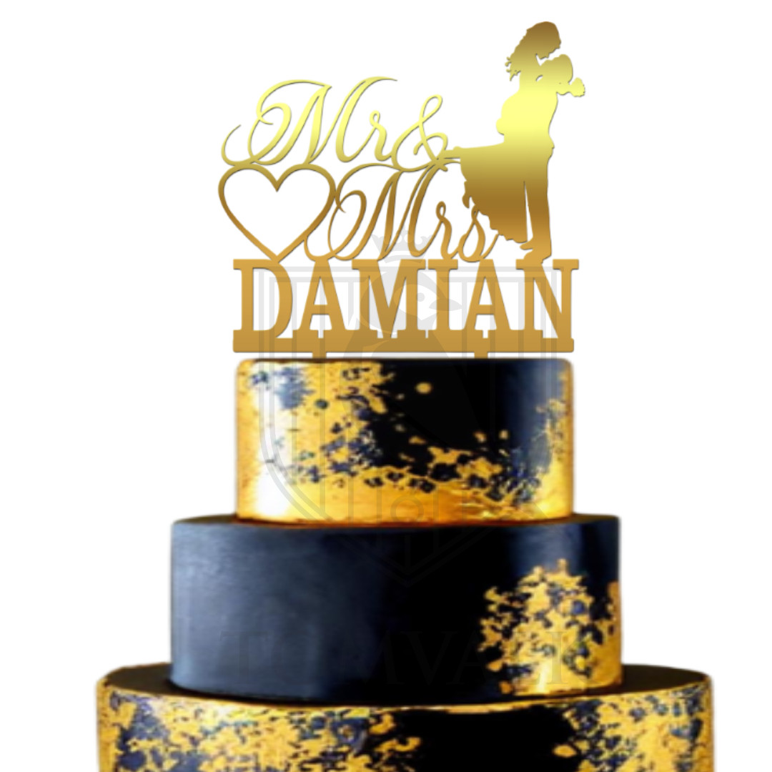 Topper tort nunta Dm1