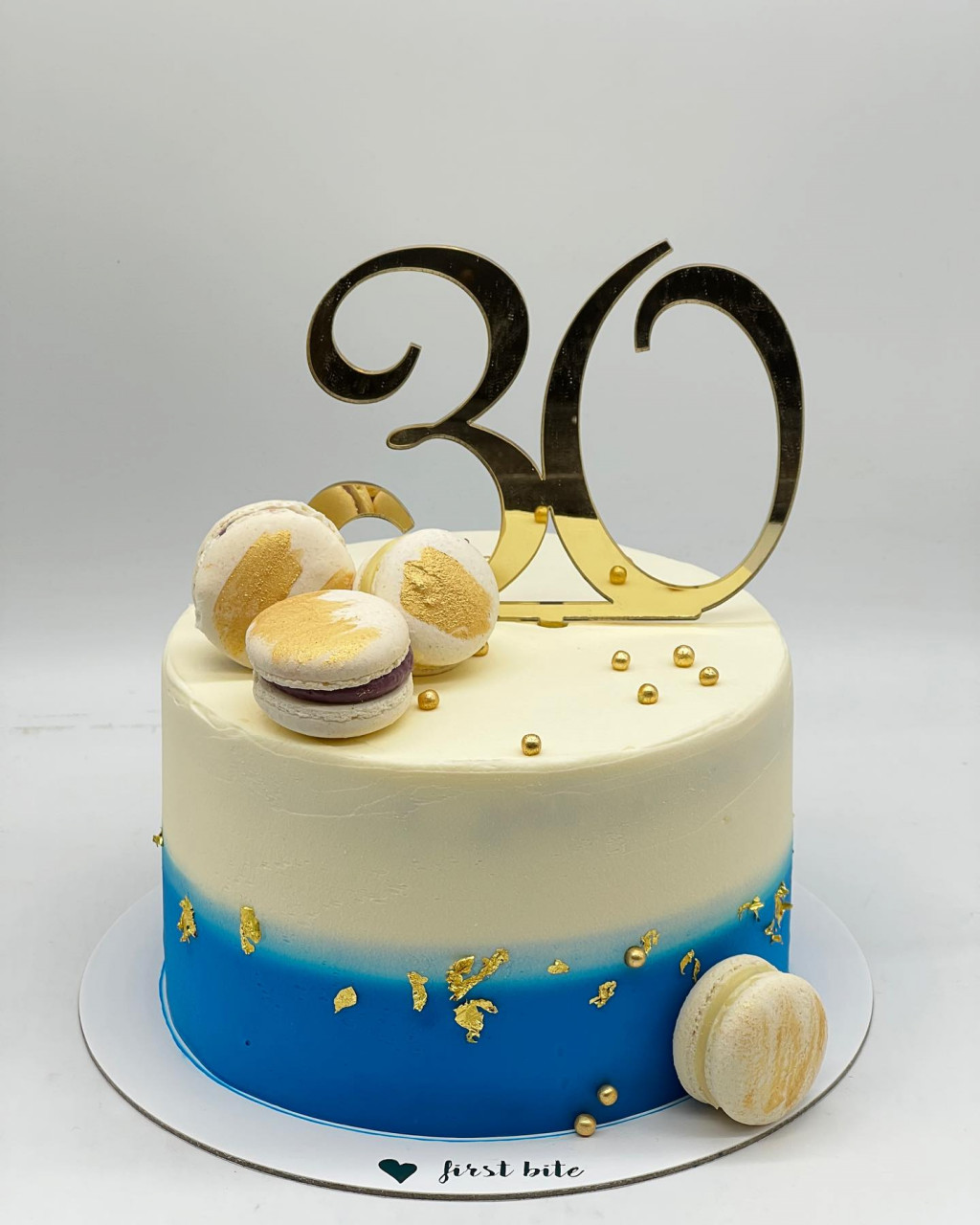 Topper pentru tort cifra Frh