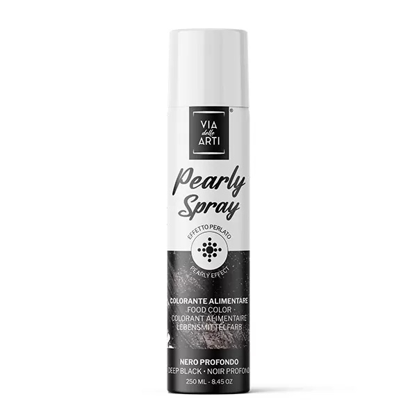 Colorant Spray Negru Perlat - 250 ml – Via delle Arti – Cumpără online ...