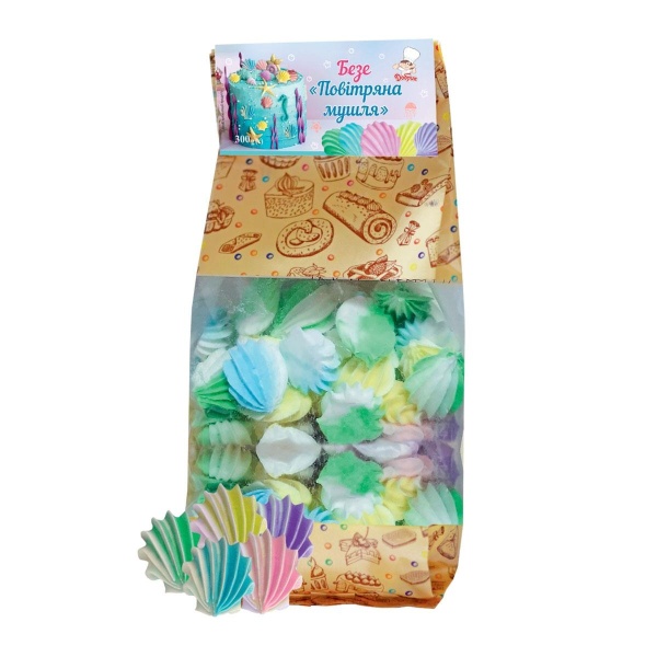 Bezele "Air Shell" Mix (Meringue "Air Shell" Mix) - Pachet 300 gr