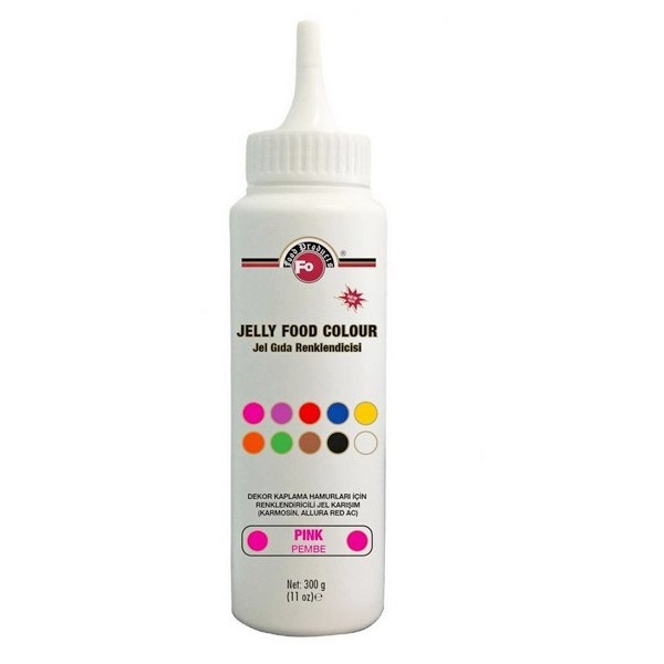 Colorant alimentar gel Fo - ROZ - 300g