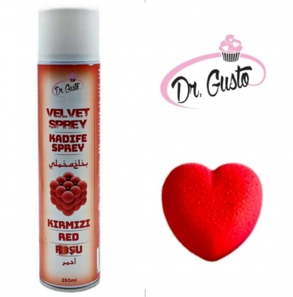 Colorant Spray Rosu - Catifea/Velvet - 250 ml - Dr Gusto