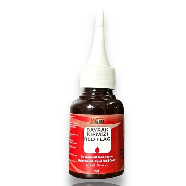 Colorant alimentar lichid pe baza de apa - MyBake - ROSU INTENS - 60 gr