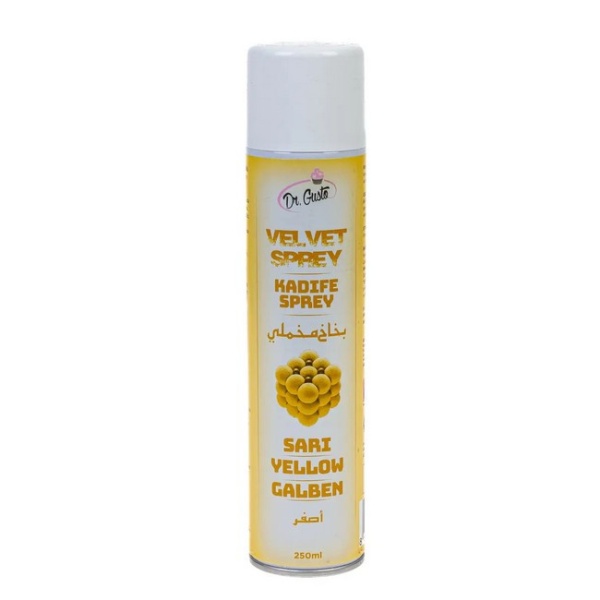 Colorant Spray Galben - Catifea/Velvet - 250 ml - Dr Gusto