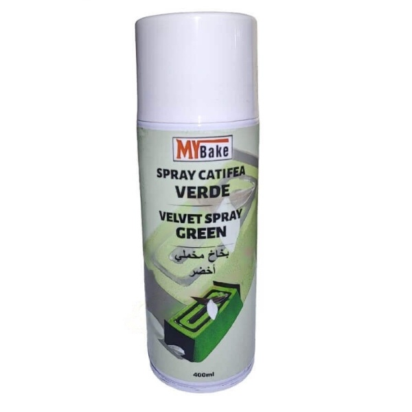 Colorant Spray VERDE - Catifea/Velvet - 400 ml - MyBake