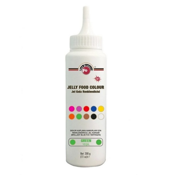 Colorant alimentar gel Fo - VERDE - 300g