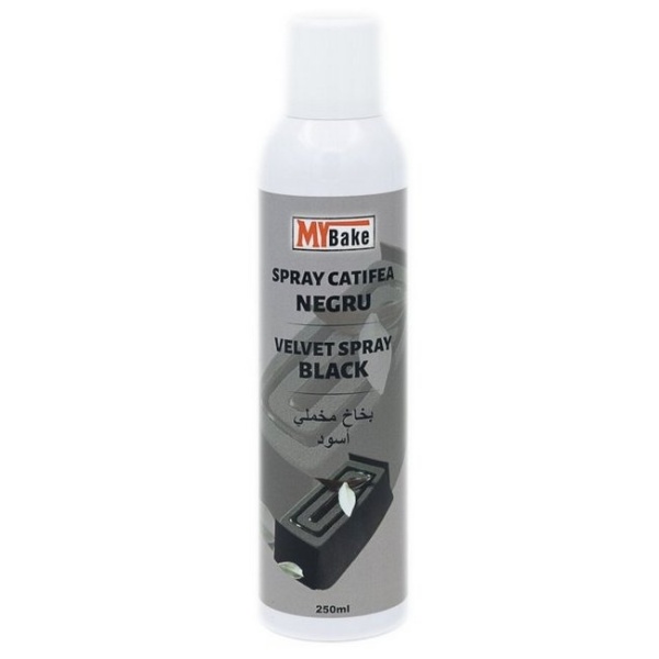 Colorant Spray Negru - Catifea/Velvet - 250 ml - MyBake