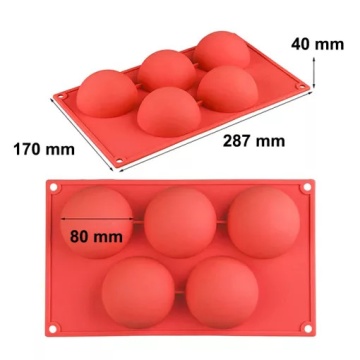 Forma de silicon 5 Semisfere