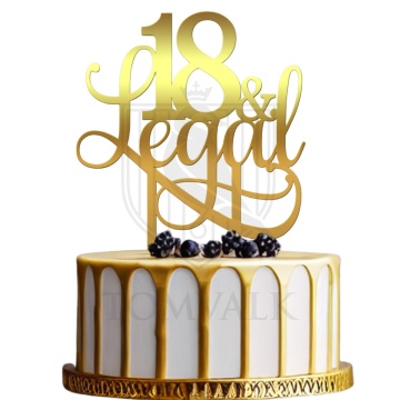 Topper tort "18 & Legal"