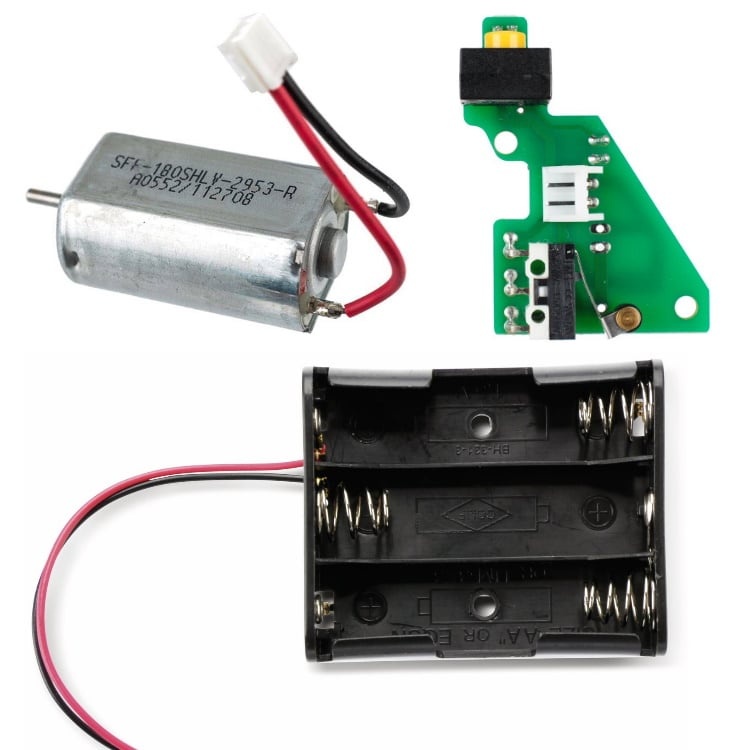 Dye Box Rotor on EMF100 - Conversion Kit