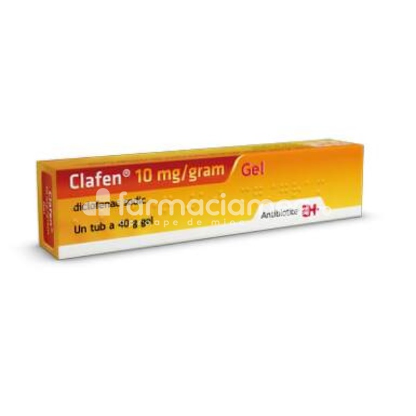 Clafen 1% gel x 40g ATB