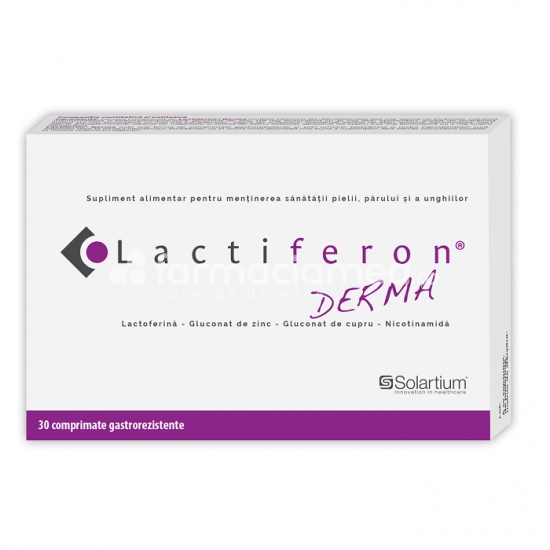 Lactiferon Derma x 30 comprimate