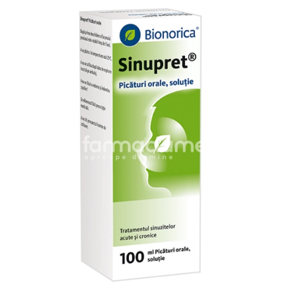 Sinupret sirop 100ml Bionorica BE