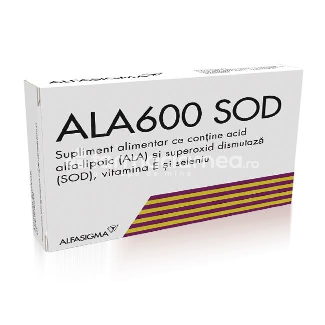 Ala600 SOD x 20cps Alfasigma