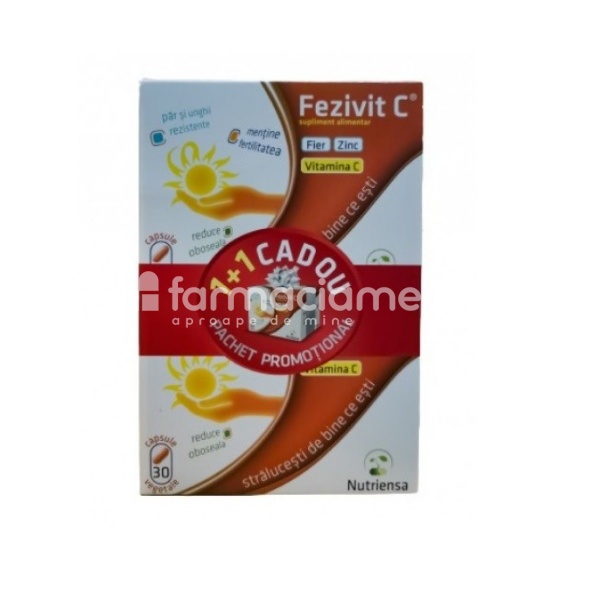 Fezivit C, 30capsule 1+1gratis, Antibiotice