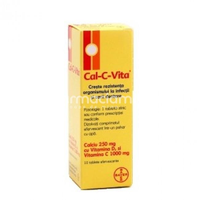 Cal C Vita x 10cpr eff Bayer (tub PP)