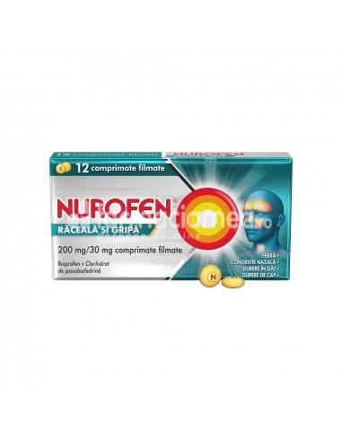Nurofen Raceala si Gripa x 12cpr film Reckitt