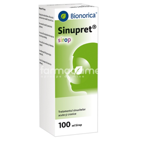 Sinupret sirop 100ml Bionorica BE