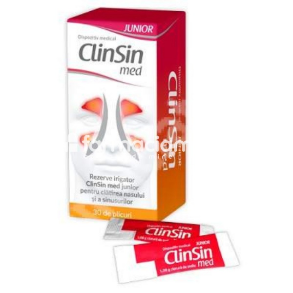 Clinsin Med Junior Rezerve Irigator x 30plic Zdrovit
