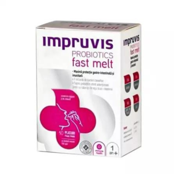Impruvis Probiotic Fast Melt x 10plic