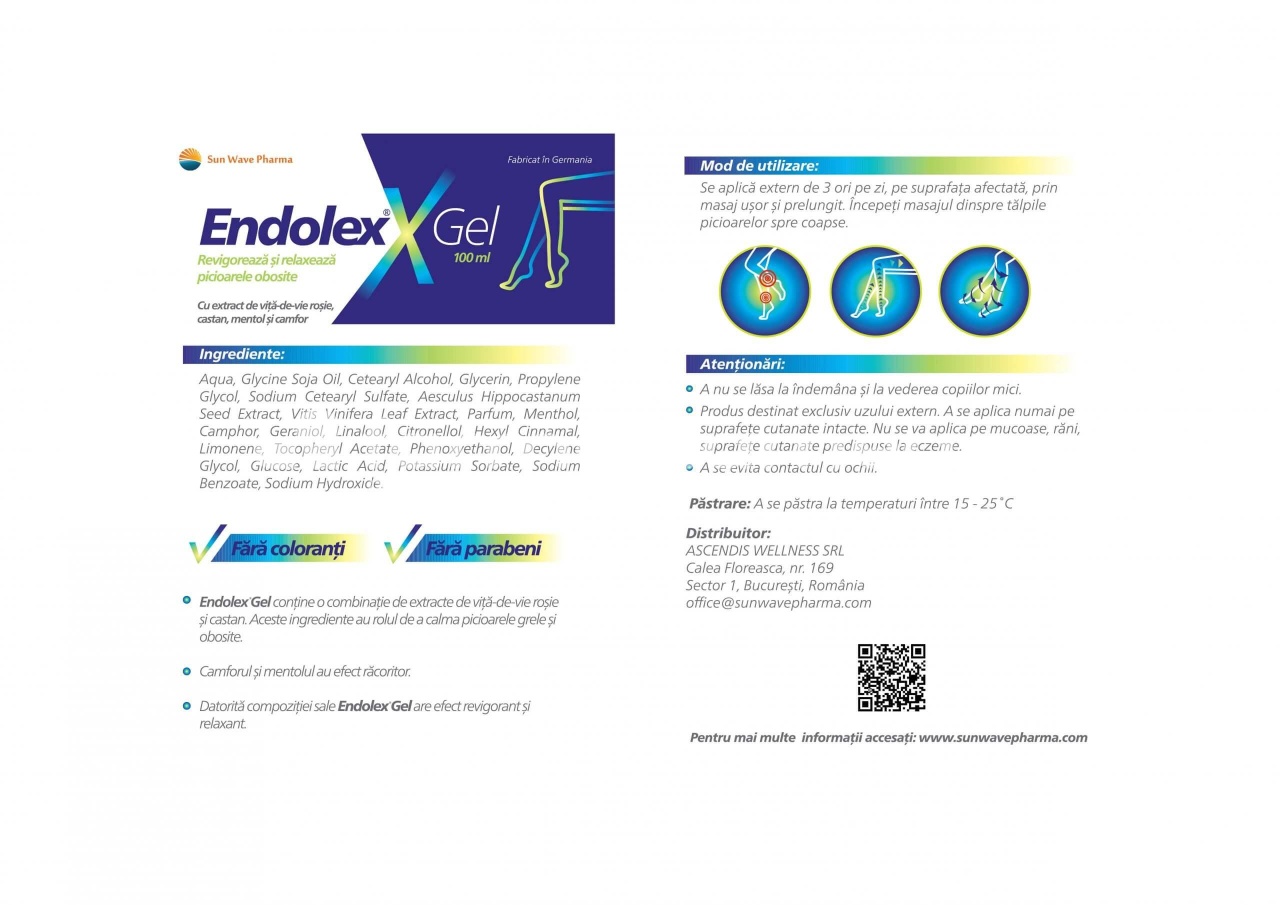 Endolex Gel 100ml Sun Wave