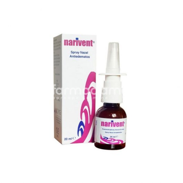 Narivent spray nazal, 20ml, Plantamed