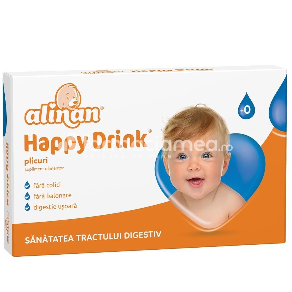 Alinan Happy Drink, 12 plicuri, Fiterman Pharma