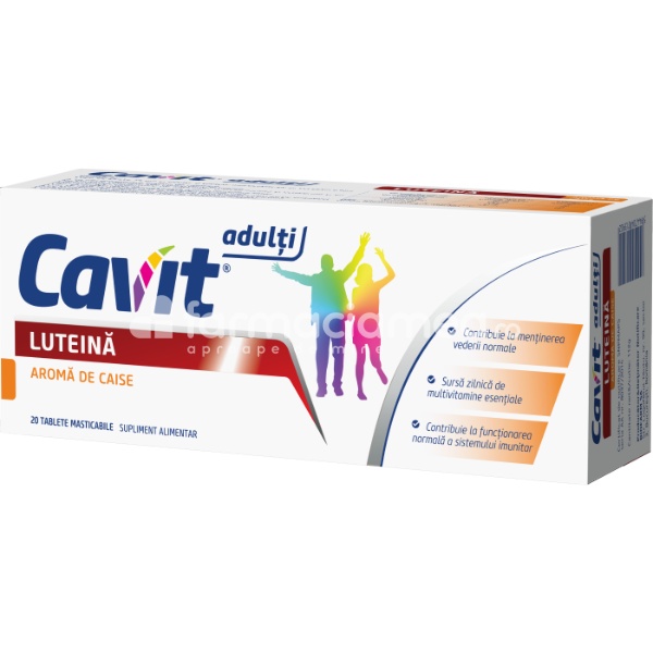 Cavit Adulti Multivitamine Luteina x 20cpr mast Biofarm
