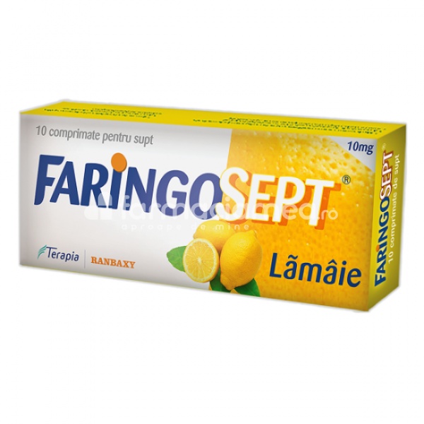 Faringosept L 10mg x 10cpr Terapia