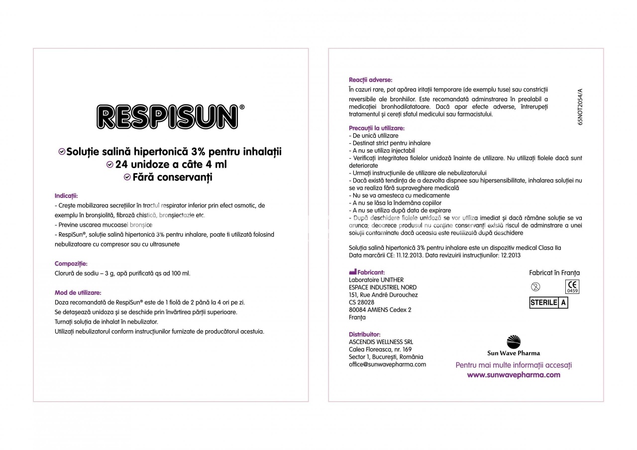 Respisun 4ml x 24fi Sun Wave