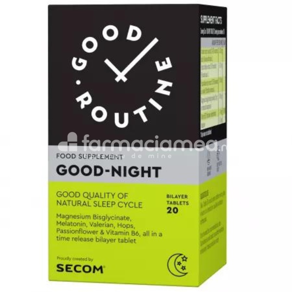 Secom Good-Night x 20cpr Good Routine