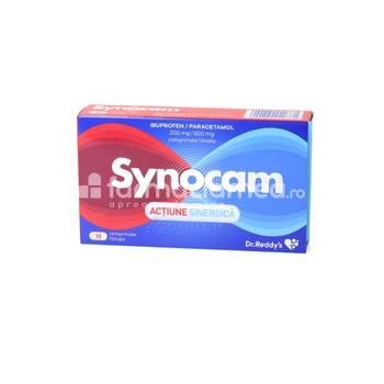 Synocam 200mg/500mg x 10cpr film Dr Reddy s