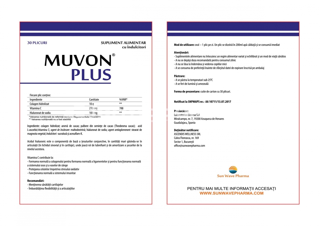 Muvon Plus x 30plic Sun Wave