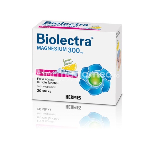 Biolectra Magnesium Direct Lemon 300mg x 20plic Vedra