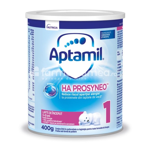 Aptamil HA Prosyneo 1 lapte praf, de la nastere, 400 g