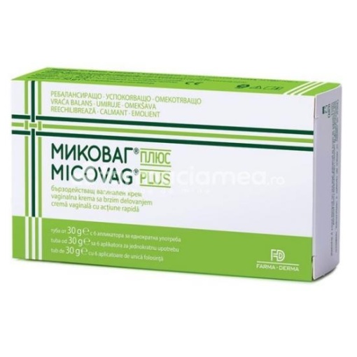Micovag Plus crema vaginala, candidoza, vaginita, amelioreaza rapid ...