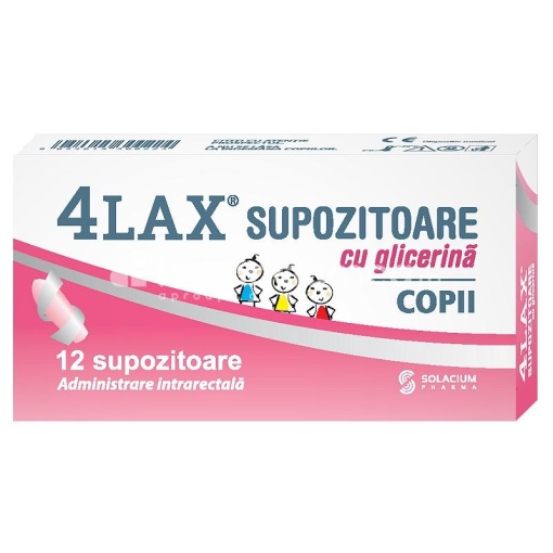 4Lax Copii 1250mg x 12sup Solacium